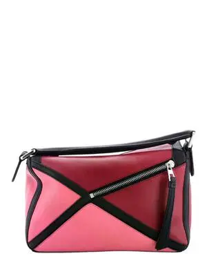 Loewe Puzzle Satchel Bag - Red