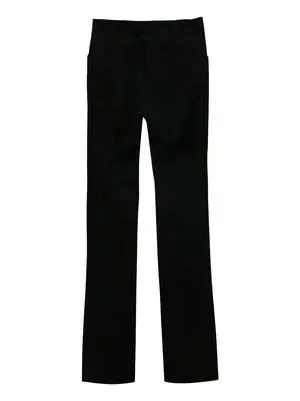 Stella McCartney Wool Pocket Straight-leg Trousers - Black
