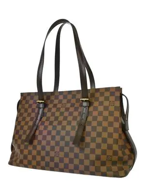 LOUIS VUITTON Damier Ebène Chelsea Tote Bag - Brown