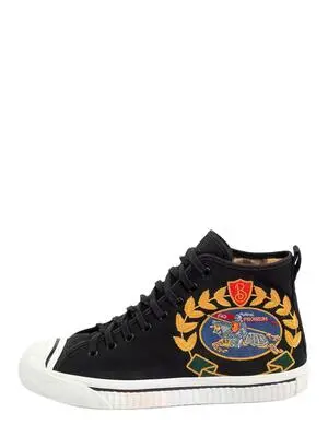 Burberry High Top Sneakers - Black