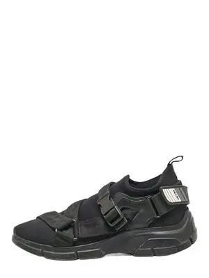 Prada 2024 Buckle Strap Sneakers - Black
