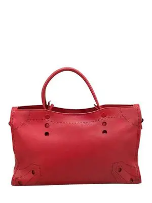 Balenciaga 2020s Blackout Handbag - Red