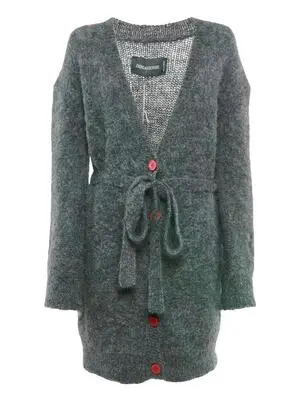 Zadig&Voltaire Zadig&Voltaire Belted Button-Down Cardigan Grey