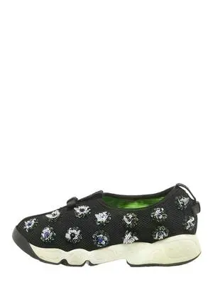 Dior Mesh Embellished Sneakers - Black
