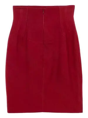 ALAÏA Alaïa 1990s Wool Mini Skirt