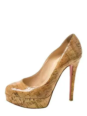 CHRISTIAN LOUBOUTIN Christian Louboutin Bianca 125mm Cork Pumps