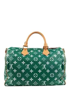 LOUIS VUITTON Speedy Bandouliere 40 Handbag - Green