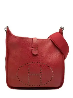 Hermès Togo Leather Crossbody Bag - Red