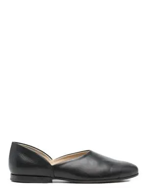 MAISON MARGIELA Maison Margiela Black Leather Ballet Flats