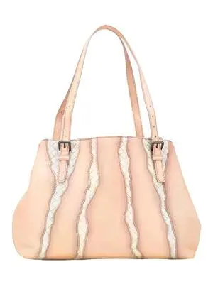 Bottega Veneta 2012-2025 Medium Nappa Intrecciato Glimmer Tote Bag - Multicolour