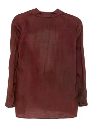 Hermès Linen Blouse - Red