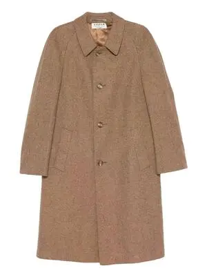 A.N.G.E.L.O. VINTAGE CULT 1990s Mélange Effect Coat - Brown
