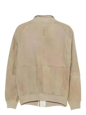 A.N.G.E.L.O. VINTAGE CULT 1990s Shearling Collar Jacket - Neutral