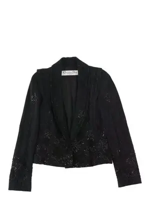 Dior 2000s Beaded Jacket - Black