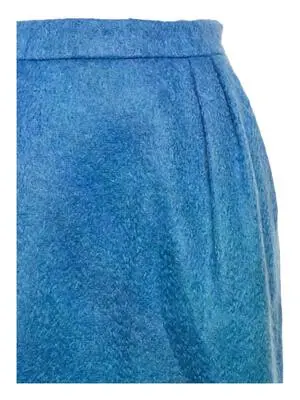 Max Mara Turchia Pleat Skirt - Blue