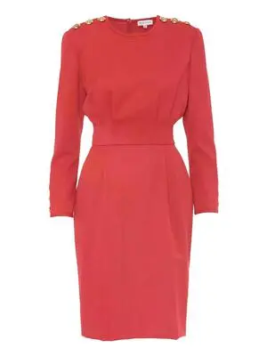 MARIO BORSATO VINTAGE Mario Borsato Vintage Wool Midi Dress
