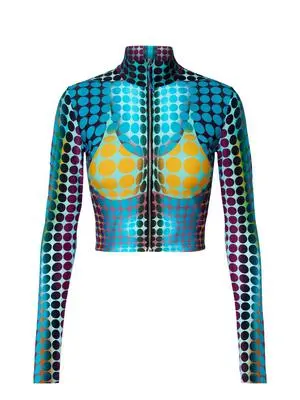 JEAN PAUL GAULTIER Re-edition Printed Top - Multicoloured