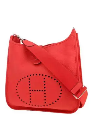 Hermès Evelyne Shoulder Bag - Red