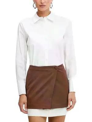 Patrizia Pepe Layered Mini Dress - White