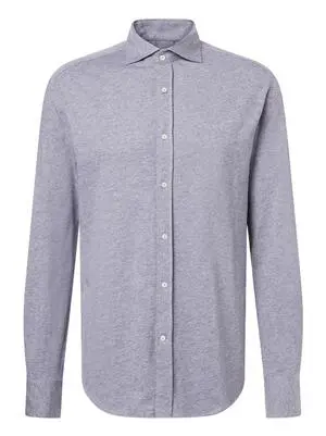 Brunello Cucinelli Cotton Poplin Shirt Grey