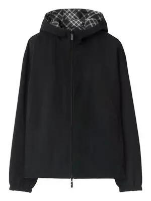 Burberry Reversible Hooded Jacket - Black
