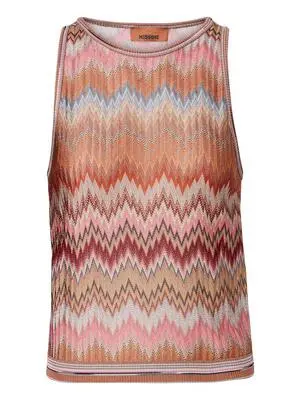 Missoni Zigzag Lame Tank Top - Multicoloured