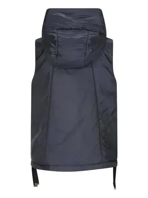Max Mara Max Mara Hooded Sleeveless Gilet Blue