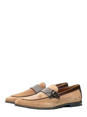 POCHE PARIS Buckled Loafers - Brown