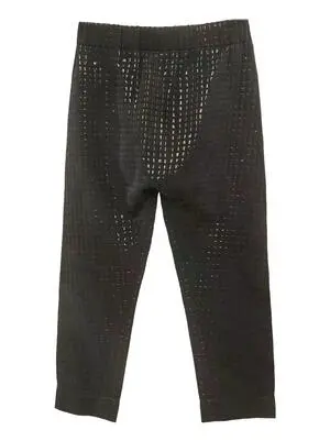 Marni Lurex Check Trousers - Black