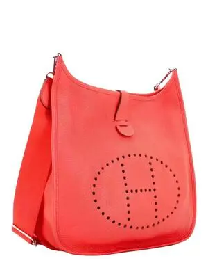 Hermès Evelyne Iii Clemence Gm Crossbody Bag - Pink