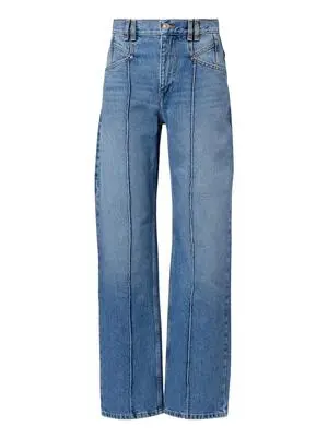 Isabel Marant Étoile Drolane High-rise Straight Jeans - Blue