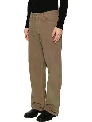 SUNFLOWER Corduroy Five Pockets Trousers - Brown