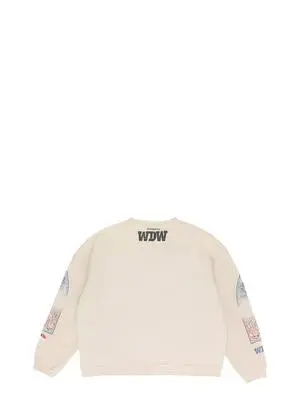 WHO DECIDES WAR Intertwined Windows Hoodie - Neutrals
