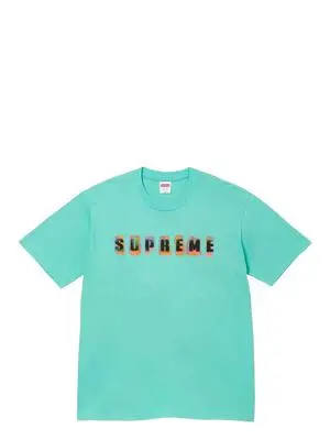 Supreme Stencil T-shirt - Blue