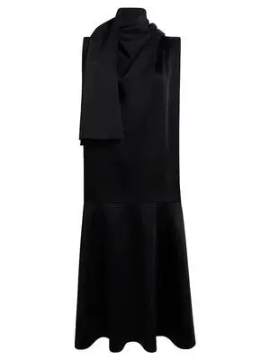 Khaite Loell Midi Dress - Black