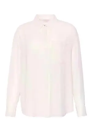 Calvin Klein Long-sleeve Shirt With Chest Pocket - Neutrals