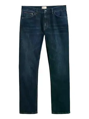 Gant Button-fastening Jeans - Blue