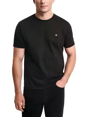 Gant Shield Short-sleeve T-shirt - Black