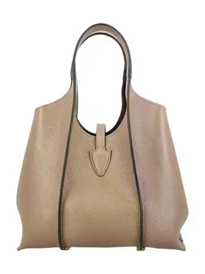 TOD'S Mini T-buckle Tote Bag - Neutrals