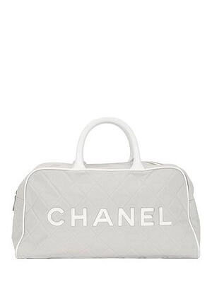 CHANEL Chanel Quilted Bowling Bag