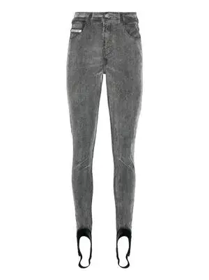 DIESEL® Slandy Stirrup Skinny Jeans - Grey