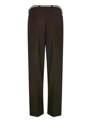 STATE OF ORDER STATE OF ORDER Drawstring Trousers Brown