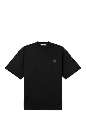 STONE ISLAND Logo-patch T-shirt