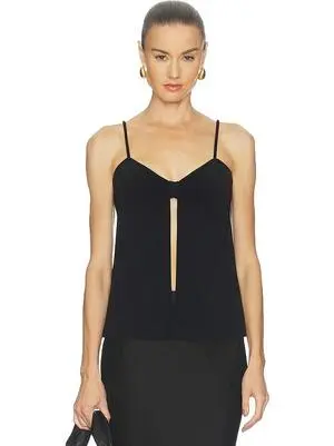 Cult Gaia Lennon Top In . Also - Black
