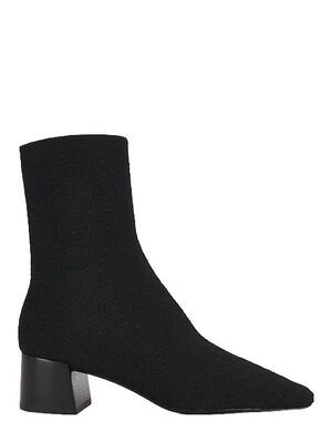 Tory Burch Stretch Ankle Boot - Black