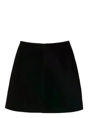 BY MALENE BIRGER By Malene Birger Suede Mini Skirt With Button Detail