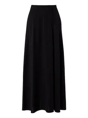 Max Mara Max Mara Stilla Virgin Wool Maxi Skirt Black
