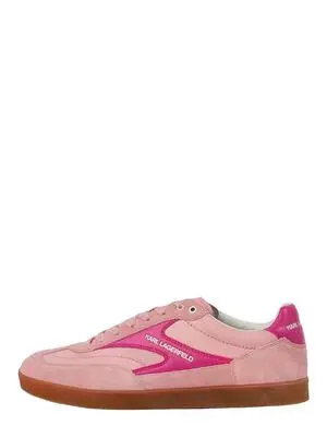Karl Lagerfeld Karl Lagerfeld Kandidate Lace-Up Sneakers Pink