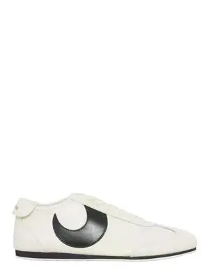 MARINE SERRE Marine Serre Astra Leather Sneakers Neutrals