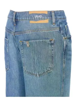 Liu Jo Whiskering-effect Jeans - Blue